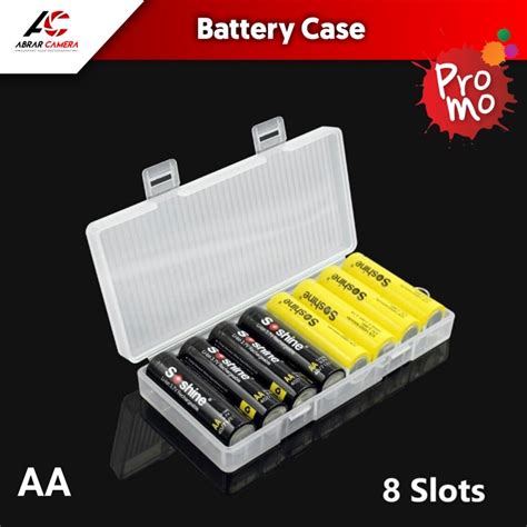 Jual Battery Case Kotak Tempat Simpan Baterai Aa Aaa Slot Kotak Plastik Penyimpanan Batre