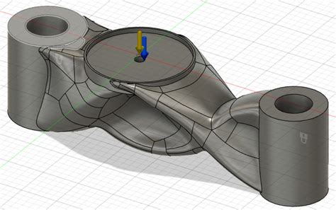solved generative design results in static stress simulation