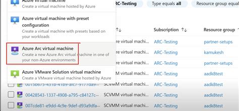 Walkthrough Azure Arc Enabled Scvmm System Center