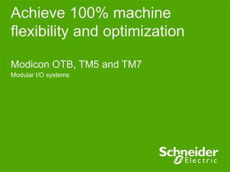 Modicon TM Schneider Electric
