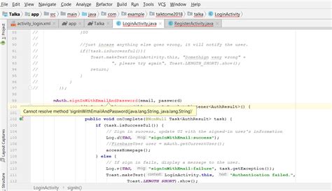 Firebase Auth Methods Cannot Be Resolved · Issue 792 · Firebase