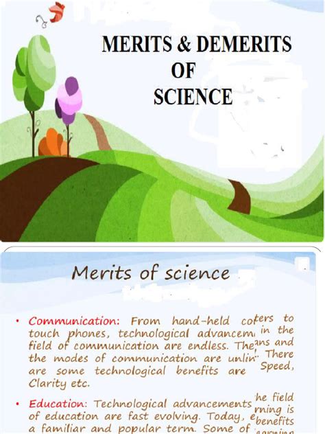 Merits And Demerits Of Science Pdf