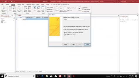 Use Access Input Forms To Enter And Modify Data