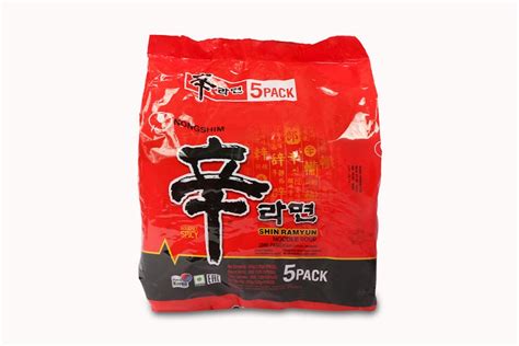 Nongshim Shin Red Super Spicy Noodles