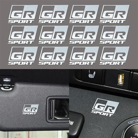 Автомобильный декор металлическая наклейка с эмблемой Gr Sport