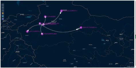 Arcgis For Js实现迁徙图组件化封装import Echartslayer From Echartslayer Csdn博客