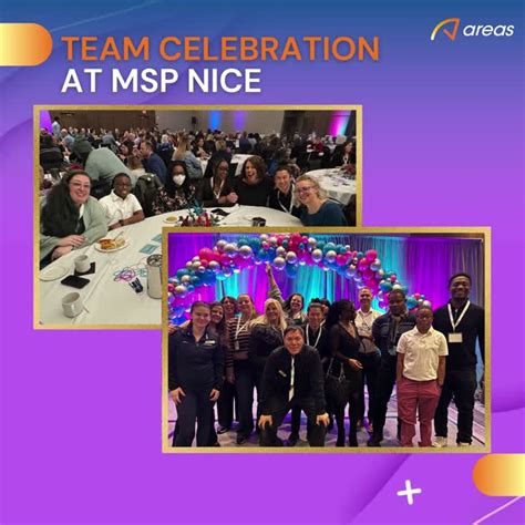 Areas United States On Linkedin Areas Usa Msp Team Celebrates At Msp Nice