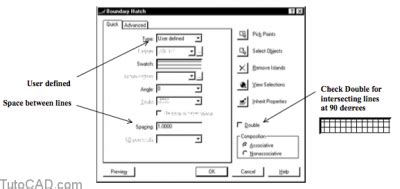 How To Use Hatch Properties Tutorial AutoCAD