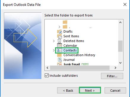 2 Ways To Export Contacts From OST File Securely