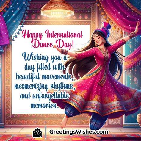 International Dance Day Wishes To Inspire Dancers Worldwide 29 April