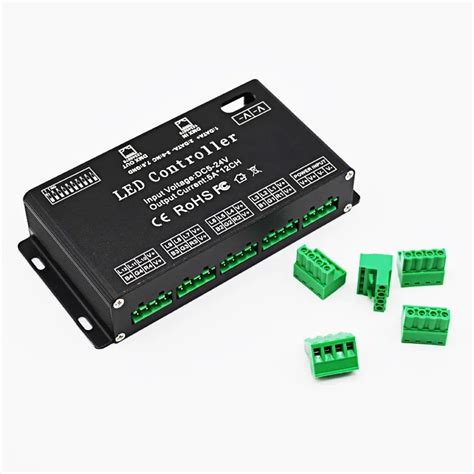 Channel Led Dmx Constant Decoder Vdc To Vdc A Per Channel Pwm Output Signal Rj