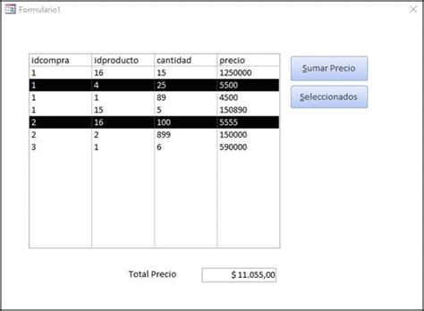 Access Sumar Valores De Una Columna De Un Cuadro De Lista Microsoft Access Todoexpertos Com