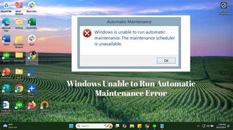 Windows Automatic Maintenance Error 8 Best Fixes