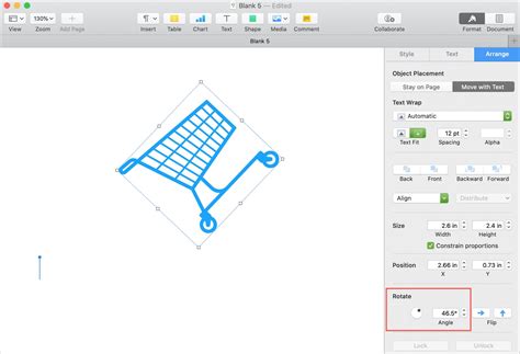 How To Resize Rotate And Flip Objects In Pages Numbers Keynote
