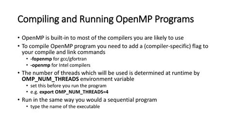 Openmp Temelleri Ppt Download