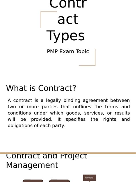 Pmp Topic Contract Type Pdf