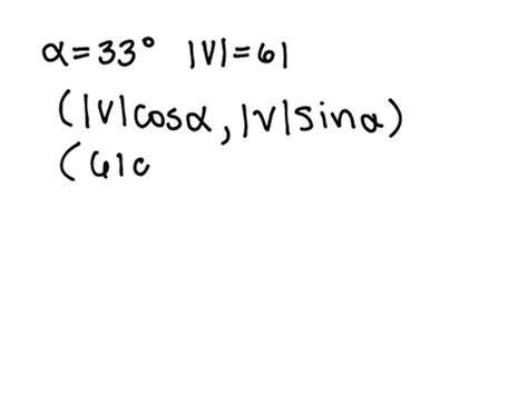 solved for the problem below the magnitudes of the horizontal and