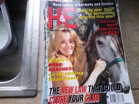 Health And Efficiency H E Naked Lifestyle Magazine Feb Etsy