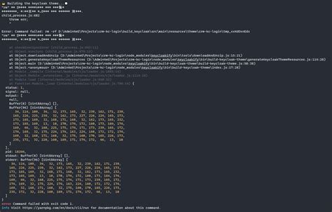 Error During The Build Keycloak Theme Execution · Issue 23 · Keycloakifykeycloakify · Github