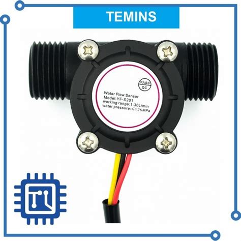 Jual Yf S201 Sensor Debit Air Water Flow Aliran Air 1 2 0 5 Inch Yfs201 Shopee Indonesia