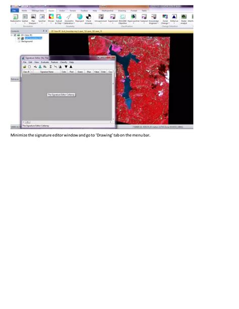 Lab Report 9 Satellite Image Classification Using Erdas Imagine Docx