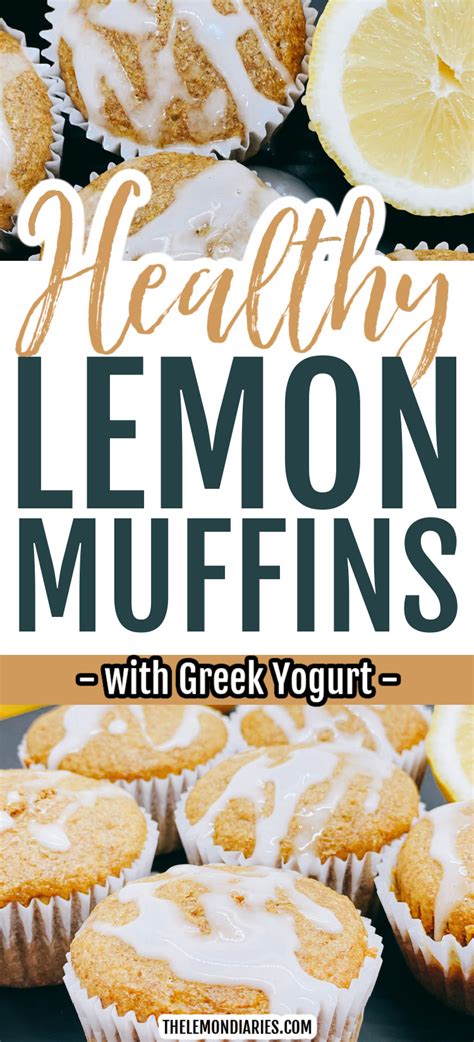 Healthy Lemon Muffins Recipe With Maple Syrup