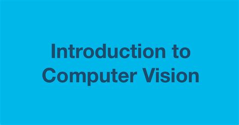 前置き Introduction To Computer Vision Udacity｜putervision