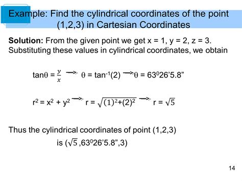 Cylindrical And Spherical Coordinates System Ppt Geography Science