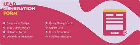 Lead Generation Form Plugin —