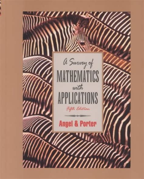 A Survey Of Mathematics With Applications Wonder Book