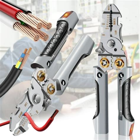 2 In 1 Wire Strippersmultipurpose Wire Stripperwire Stripper With Electricity Measurement