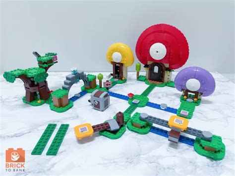 LEGO 71368 SUPER Mario Toads Treasure Hunt Expansion No Minifigs Characters 25 16