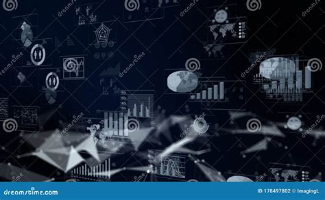 5g And Ai Technology Global Communication Network Concept 3d Illustration Stock Illustration