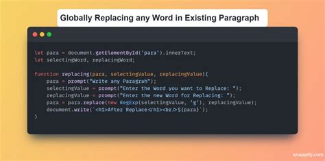 Hafiz Ahtesham Ali On Linkedin Today I Write The Program For Replacing Any Word In Existing