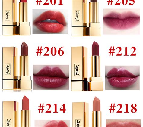 圣罗兰口红色号推荐圣罗兰口红推荐色号 伤感说说吧