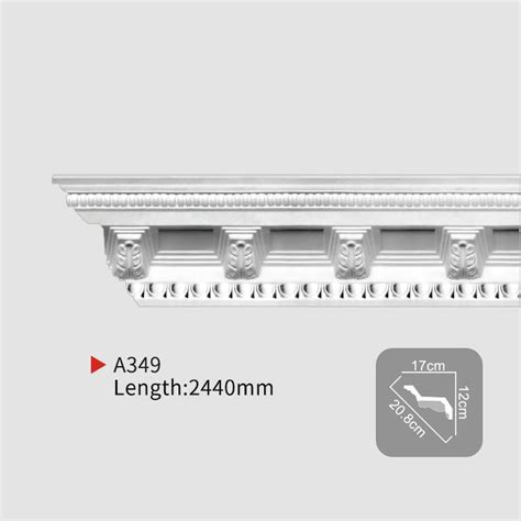 Guangzhou Hot Sale Coving Corners Polyurethane Crown Moulding For