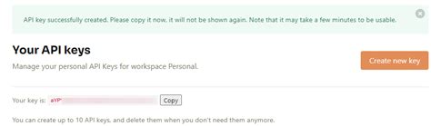 how to set up the mistral ai api key in ai content labs