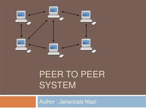 peer to peer system