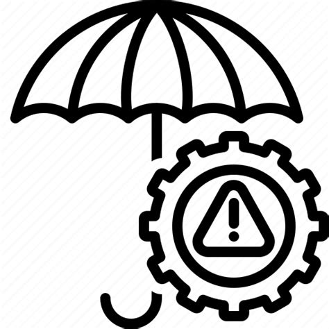 Mitigate Umbrella Risk Response Loss Transfer Alert Icon