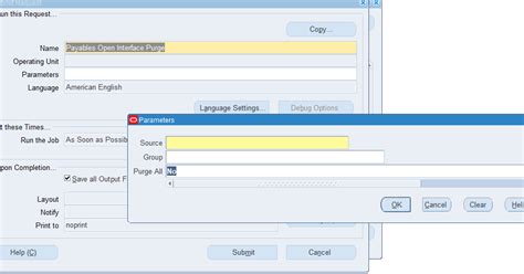 oracle application s blog purge or delete the payables interface in oracle apps