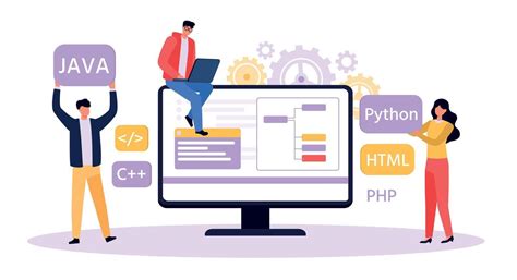 Programmer And Designer Developing Website Software Developer Writing