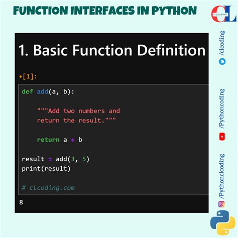 Function Interfaces In Python Credit And Free Code D5 Recai Certifications On