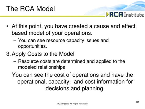 Ppt Rca Discussion Rca Modeling Basics Powerpoint Presentation Free