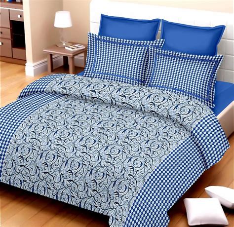 Floral Print Double Cotton Bed Sheet At Rs 395set In New Delhi Id
