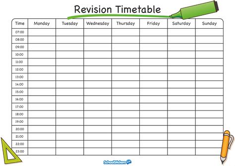 Timetable Templates For School In Excel Format