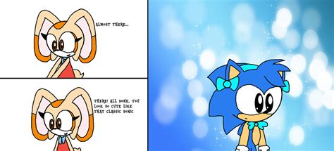 Classic Sonics New Hairstyle By Cream By Tkmslux On Deviantart