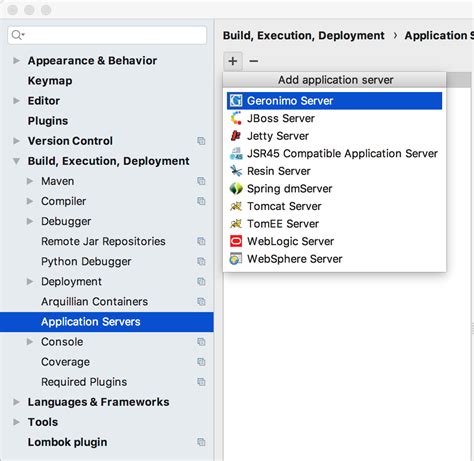 Glassfish Server Not In List Of Intellij Idea Ultimate 201734 Stack