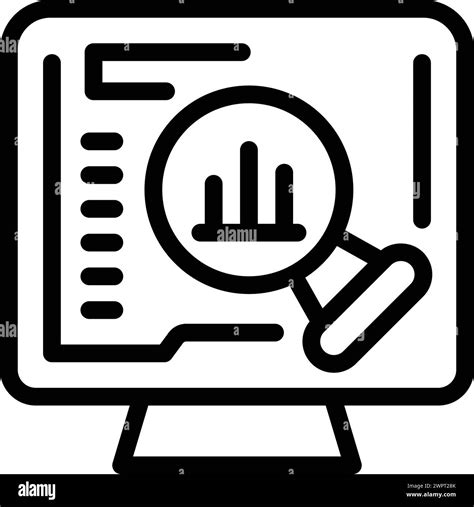 Online Traffic Control Icon Outline Vector Digital Road Network