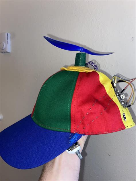 Motorized Propeller Hat 14 Steps With Pictures Instructables