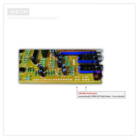 WEON 5 1 Prologic Switching Board With Automatic USB On Off Function At Best Price In Tiruppur